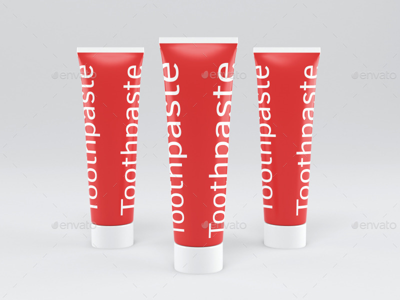 Toothpaste Tube Mockup, Graphics | GraphicRiver