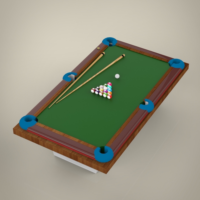 Billiard Table by deepocean3d | 3DOcean