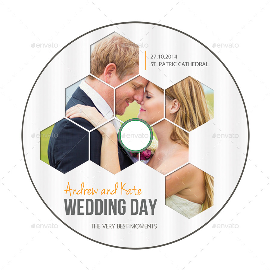 Wedding Event CD Cover V06, Print Templates | GraphicRiver