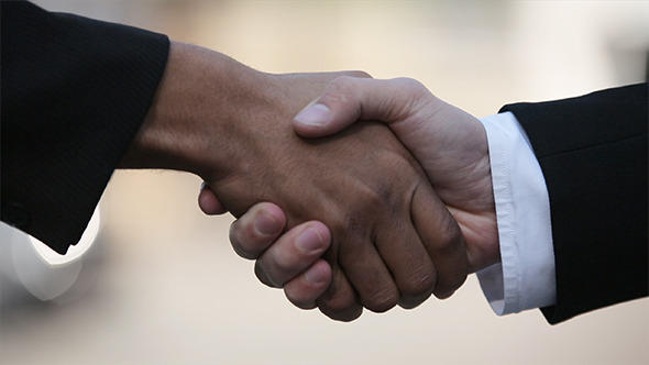 Welcome Handshake, Stock Footage | VideoHive