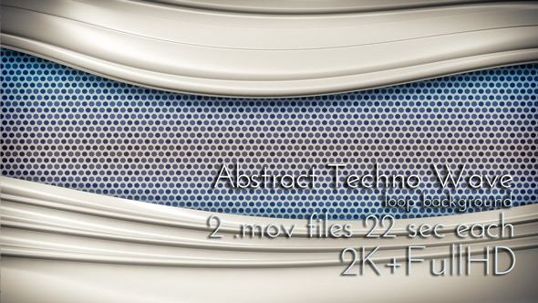 Abstract Techno Wave , Motion Graphics | VideoHive