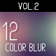 12 Color Blur Backgrounds - Vol 2, Graphics | GraphicRiver
