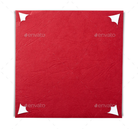 Blank red notecard Stock Photo by grafvision | PhotoDune