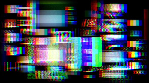 Hd Fuzzy Screens 11, Motion Graphics | VideoHive
