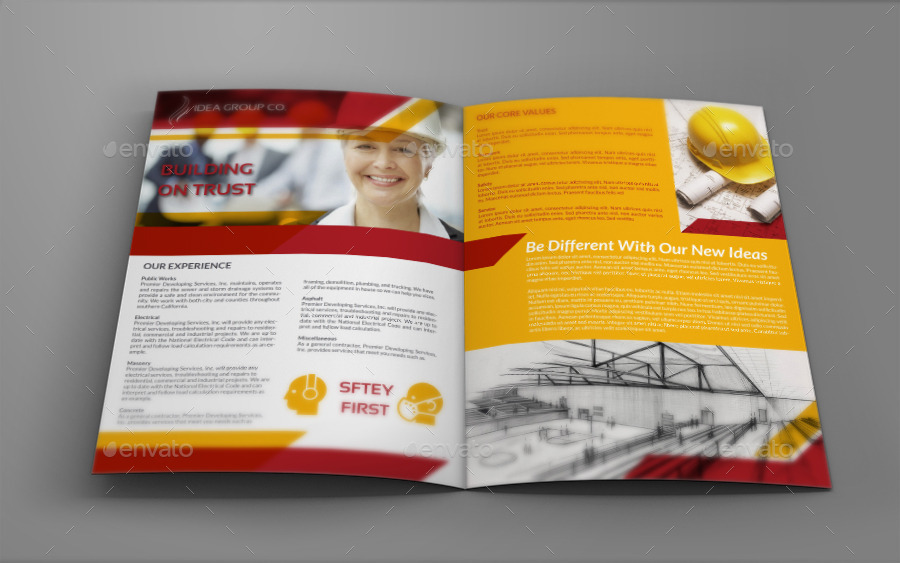 Construction Company Brochure Bundle Vol.2, Print Templates | GraphicRiver