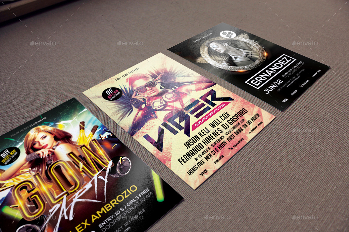 Realistic Flyer Mockup, Graphics | GraphicRiver