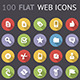 Flat Web Interface Icons, Icons | GraphicRiver