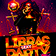 Libra Party Flyer Template , Print Templates | GraphicRiver