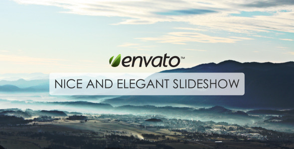Nice and Elegant Slideshow, After Effects Project Files | VideoHive