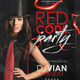 Red Code Party Flyer Template, Print Templates | GraphicRiver