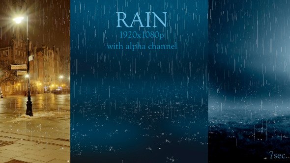 Rain, Motion Graphics | VideoHive