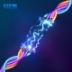Electric Lightning between Colored Cables, Vectors | GraphicRiver