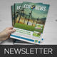 12 Page Eco Newsletter Template - InDesign, Print Templates | GraphicRiver