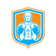 Weightlifter Lifting Kettlebell Shield Retro, Vectors | GraphicRiver