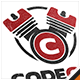 Code Engine V-twin Logo, Logo Templates | GraphicRiver