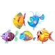 A Group of Smiling Fishes, Vectors | GraphicRiver