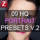 9 HQ Portrait Presets vol.2, Add-ons | GraphicRiver