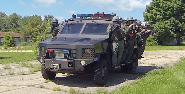 SWAT Tank, Stock Footage | VideoHive