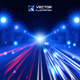 Blue Tint Night Road, Vectors | GraphicRiver