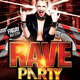 Rave Party Flyer, Print Templates | GraphicRiver