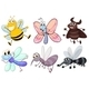 Six Flying Insects , Vectors | GraphicRiver