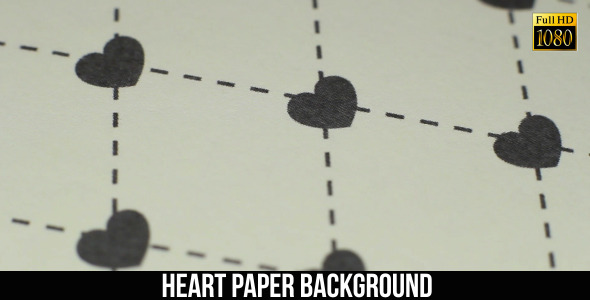 Heart Paper Background, Stock Footage | VideoHive