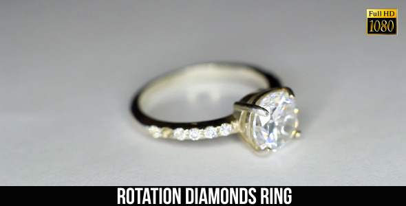 Rotation Diamonds Ring, Stock Footage | VideoHive