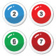 Pool Ball, Billiard or Snooker Ball Icons Set, Vectors | GraphicRiver