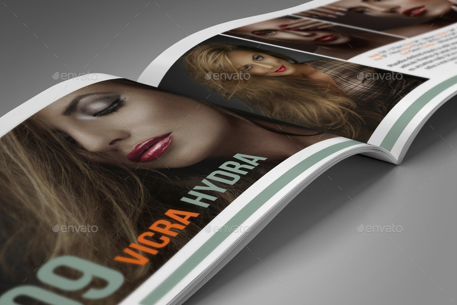 Model Agency Catalogs or Portfolio Template, Print Templates | GraphicRiver