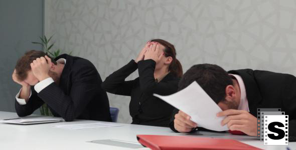 Disappointment In Office Meeting, Stock Footage | VideoHive