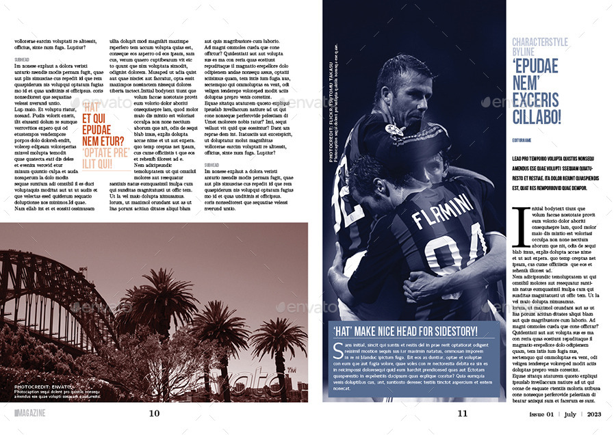 Magazine Template 24 Pages, Print Templates | GraphicRiver