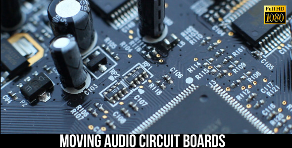 Audio Circuit Boards 5, Stock Footage | VideoHive