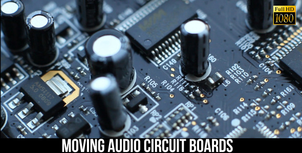 Audio Circuit Boards 6, Stock Footage | VideoHive