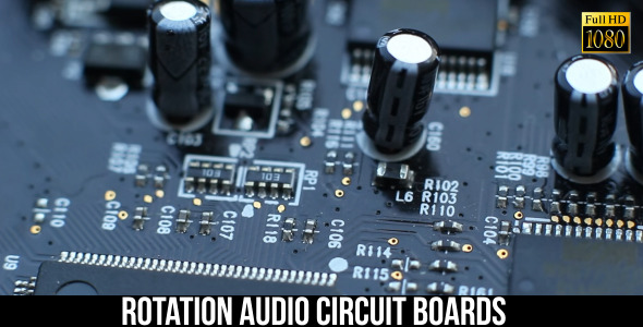 Audio Circuit Boards 7, Stock Footage | VideoHive