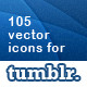 105 Tumbler Vector Icons, Icons | GraphicRiver