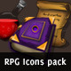 RPG Icons Pack - Inventory Objects, Game Assets | GraphicRiver