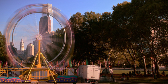Philadelphia Ferris Wheel 03, Stock Footage | VideoHive