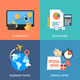 Set of Flat Design Concept Icons for Business, Vectors | GraphicRiver