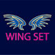 Wing Set, Vectors | GraphicRiver