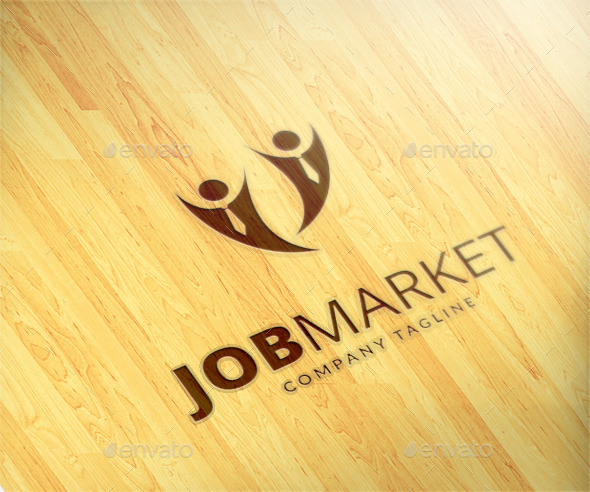 Job Market Logo Template, Logo Templates | GraphicRiver