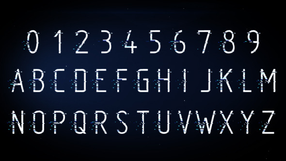 Digital Alphabet, Motion Graphics | VideoHive