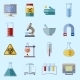 Laboratory Equipment Icons, Icons | GraphicRiver