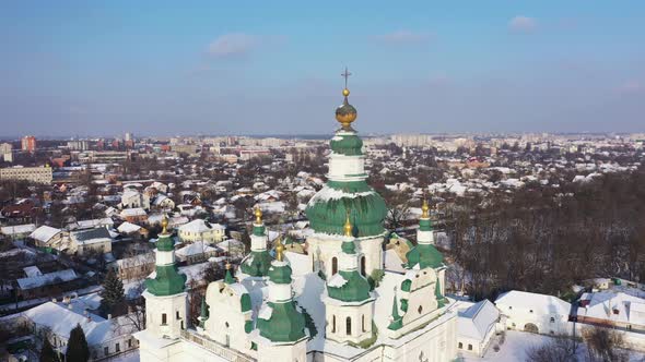 Trinity Monastery Chernigov City Ukraine, Stock Footage | VideoHive