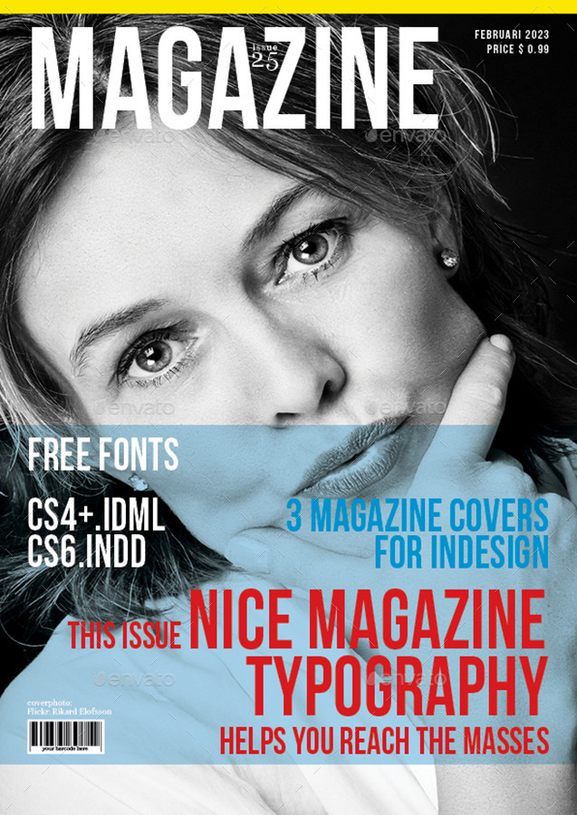 Magazine Covers Template A4, Print Templates | GraphicRiver