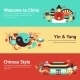 China Banner Set, Vectors | GraphicRiver