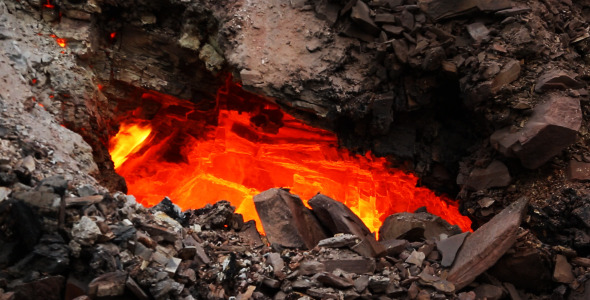Fire Under the Earth, Stock Footage | VideoHive