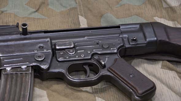 German Assault Rifle StG, Stock Footage | VideoHive