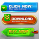 18 Customizable Web Buttons , Web Elements | GraphicRiver