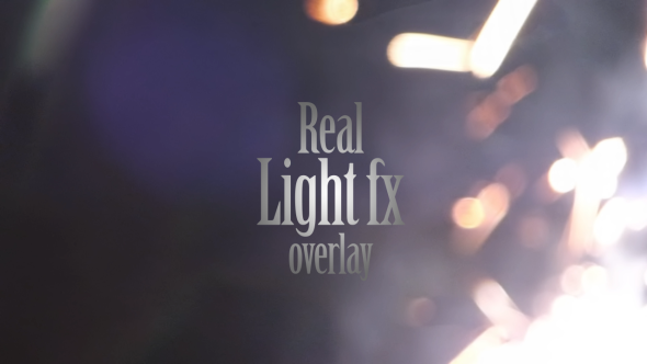 Real Light FX overlay, Motion Graphics | VideoHive