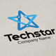 Tech Star Logo, Logo Templates | GraphicRiver